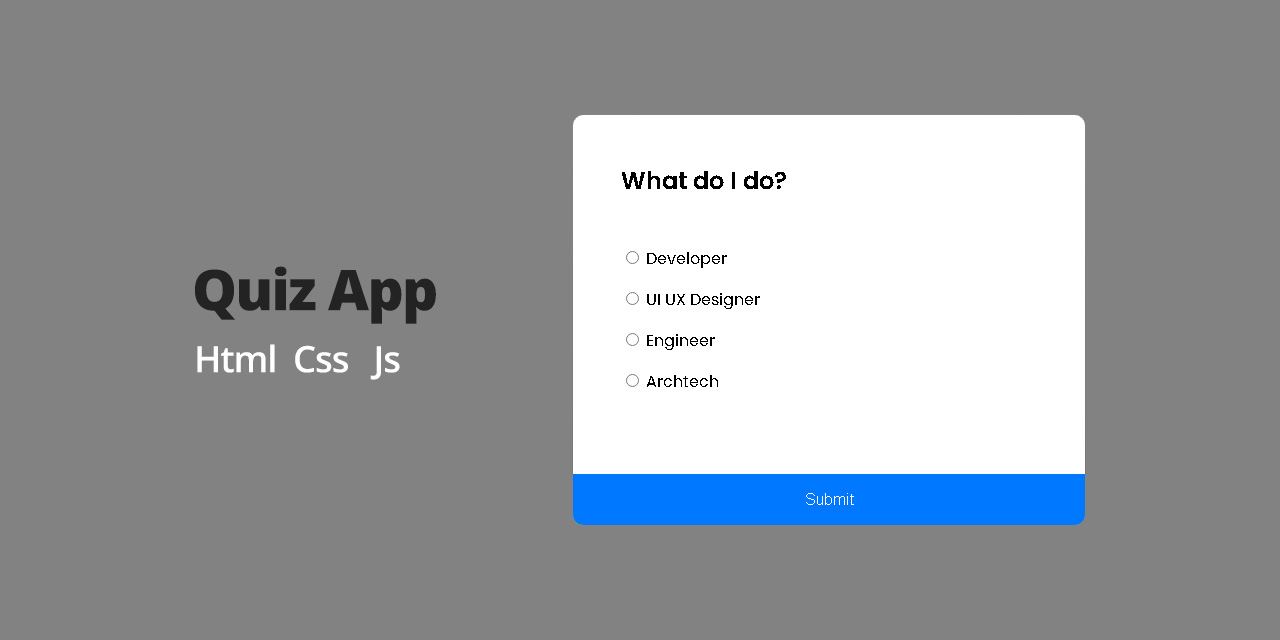 GitHub - Tucolino/quiz-app: How to create a Quiz App