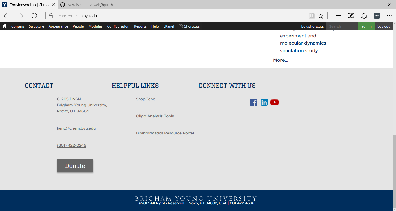 [byu-footer] Extra Margins with p tag: Edge · Issue #276 · byuweb/byu-theme-components · GitHub