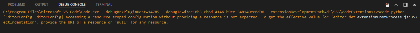 Extension host terminated unexpectedly · Issue #342 · microsoft/vscode-python · GitHub