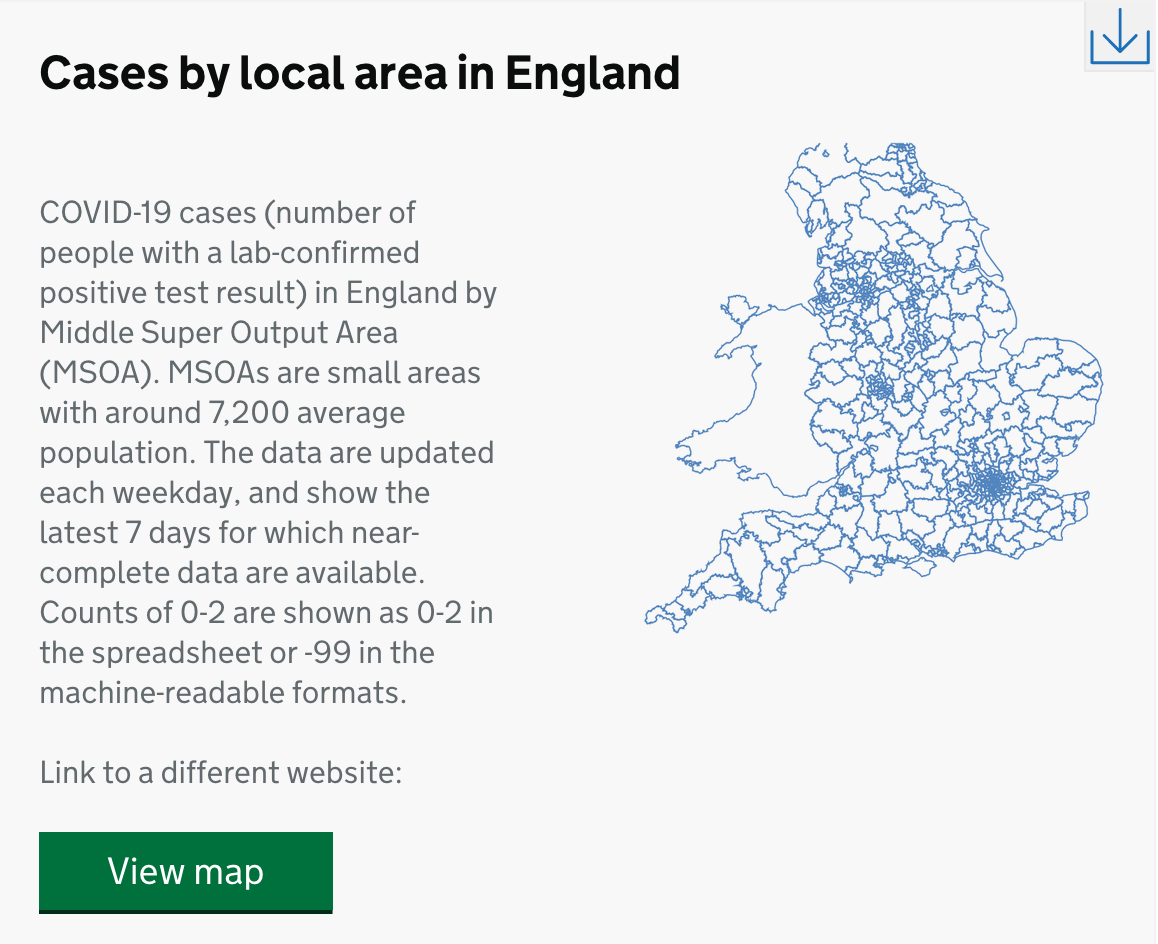 Restore counts to the MSOA case data · Issue #235 · UKHSA-Internal/coronavirus-dashboard · GitHub