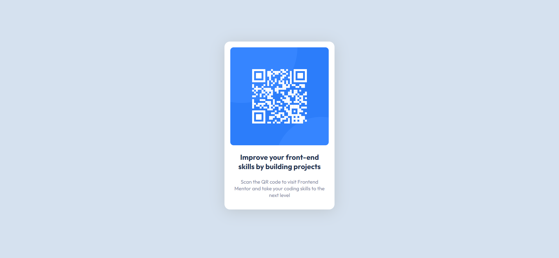 GitHub - Okaga-AM/QR-Code-front-end-mentor
