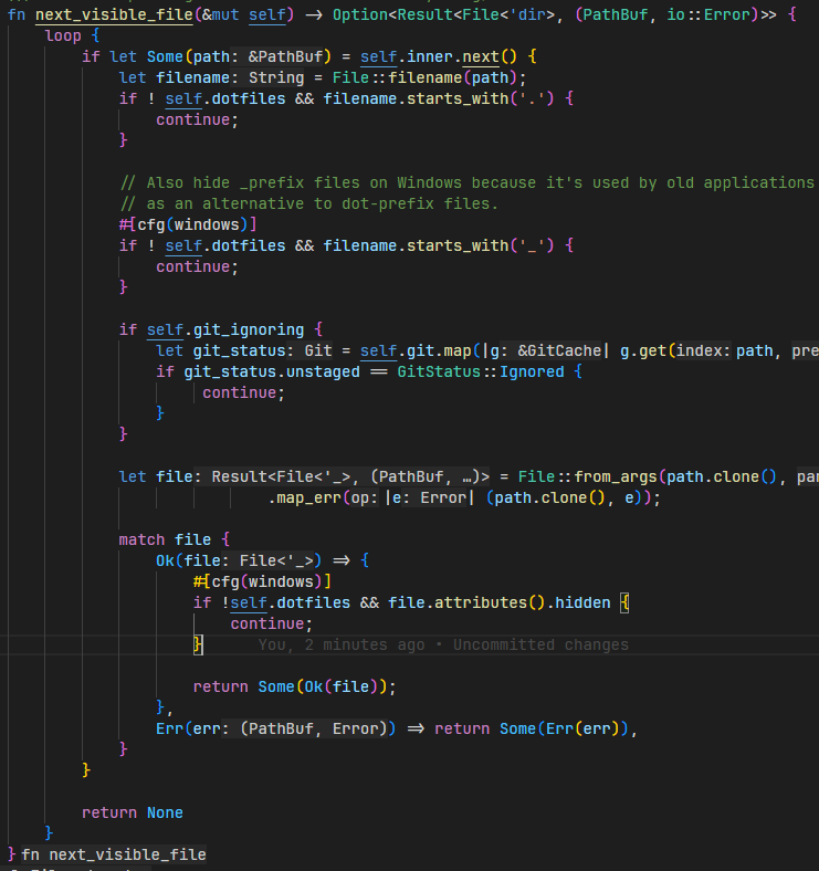 feat: Windows Hidden Files Support · Issue #212 · eza-community/eza ...