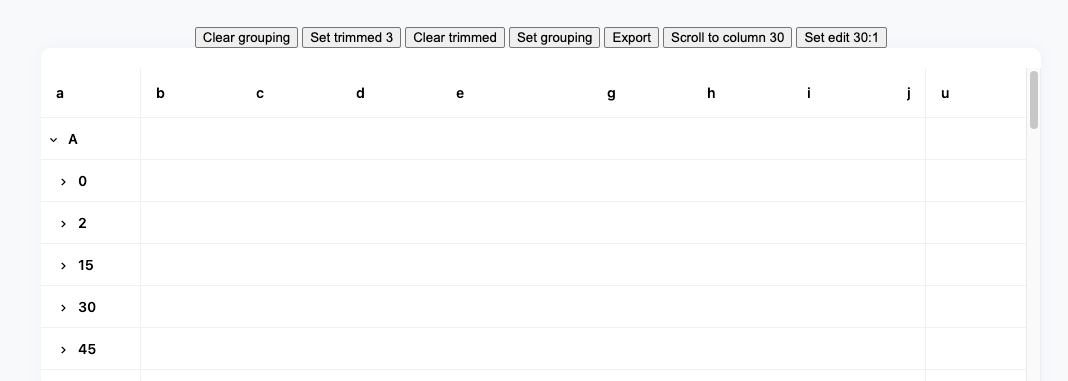 Row grouping closing behavior · Issue #174 · revolist/revogrid · GitHub