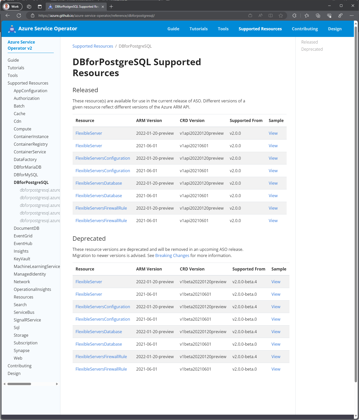 Bug: Hand coded resources are omitted from CRD Documentation · Issue #3054 · Azure/azure-service ...