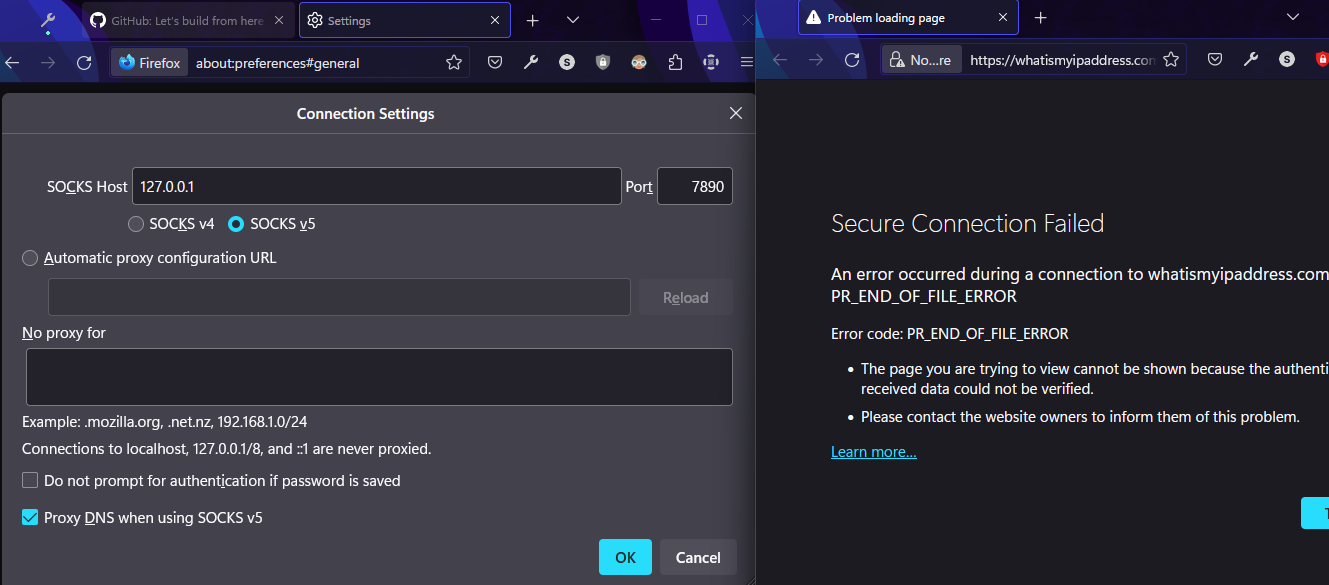 [bug]unable to use shadowsocks in clash via smartproxy only on firefox ...