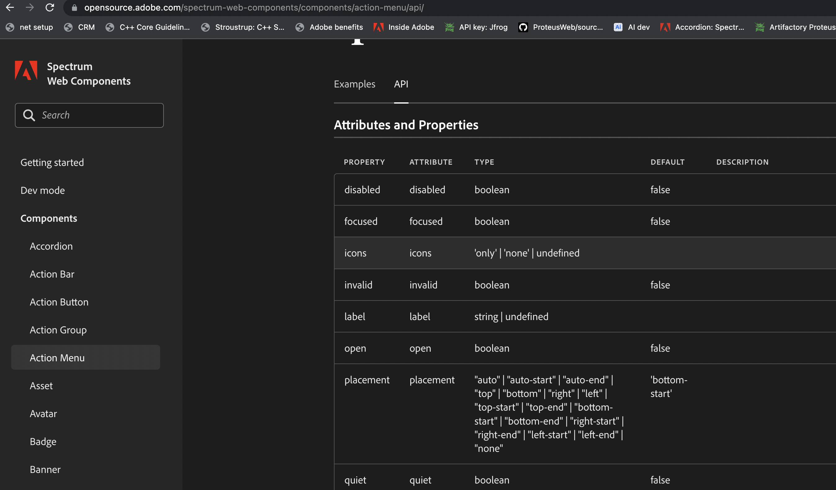 [Bug]: Setting the attribute 'icons' to none is not hiding the default icon. We have to create a ...