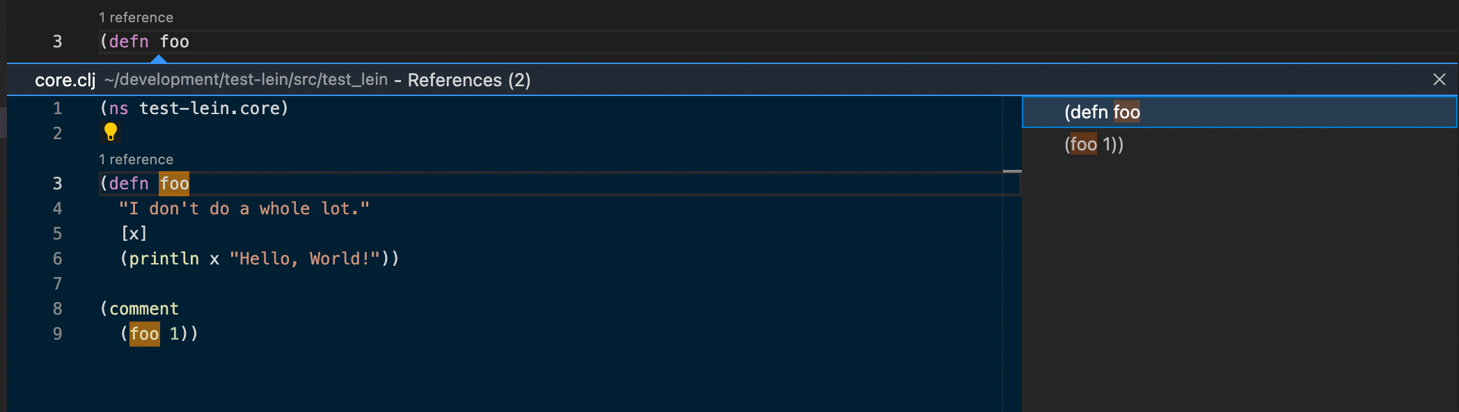Navigate between files using namespace names · Issue #545 · BetterThanTomorrow/calva · GitHub