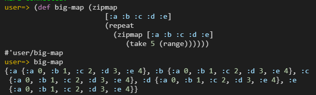 Pretty printing in REPL window is broken · Issue #292 · BetterThanTomorrow/calva · GitHub