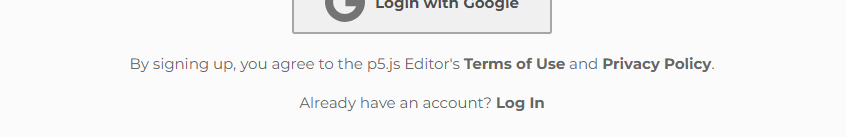 Feat: Request to add CSS on Signup form · Issue #2440 · processing/p5.js-web-editor · GitHub