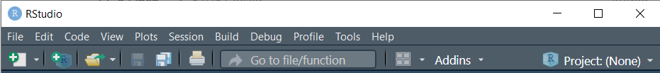 The title bar above the menu bar is light even in the dark theme (in ...