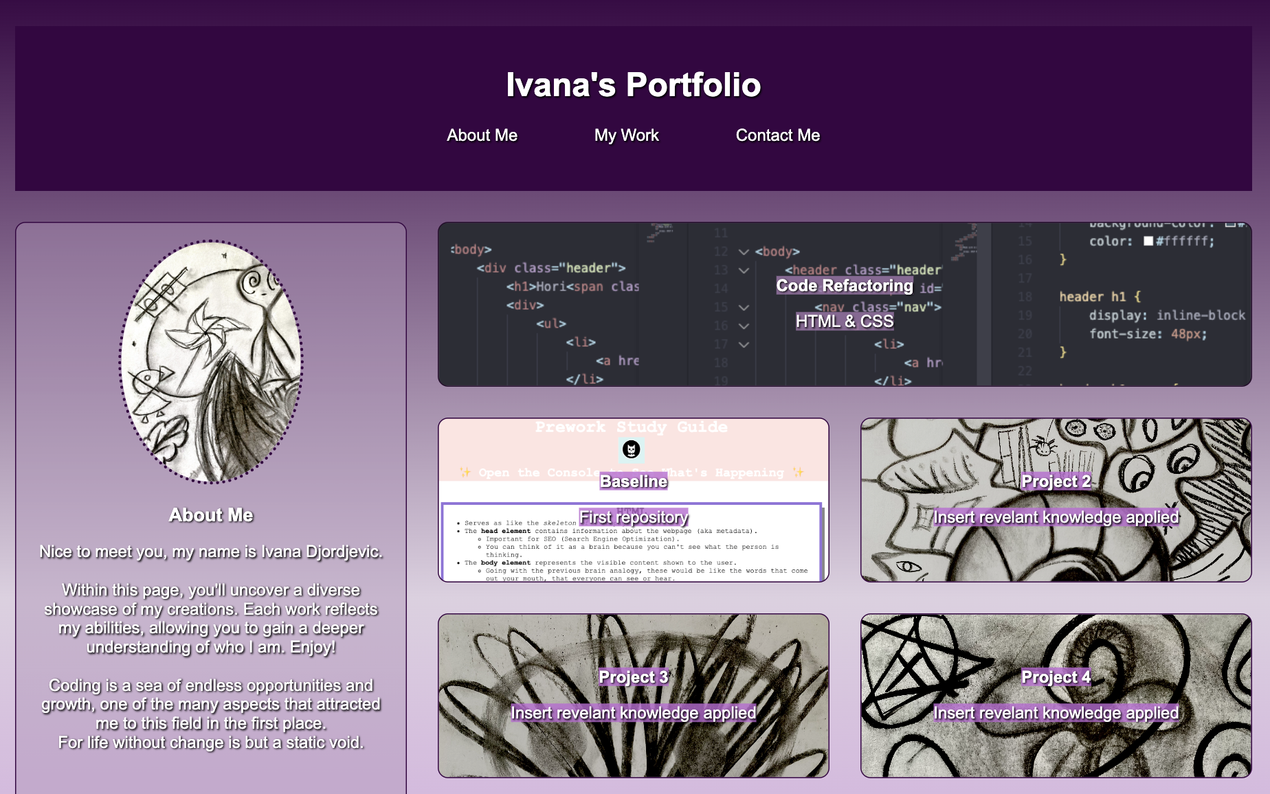 GitHub - Ivana-Djordjevic/portfolio-wip: A provisional portfolio.