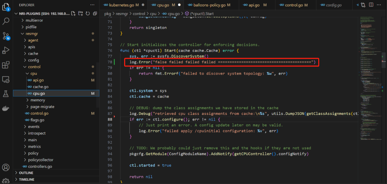 The balloon policy can't adjust CPU frequency · Issue #57 · containers/nri-plugins · GitHub