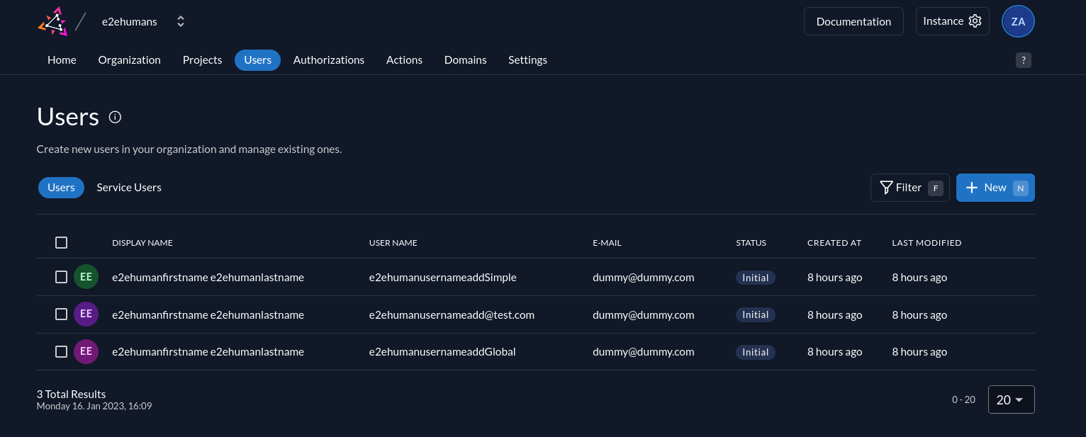 Confirmation for user deletion · Issue #5042 · zitadel/zitadel · GitHub