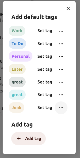 Renaming tags allows saving a tag with an existing name. · Issue #9058 · nextcloud/mail · GitHub