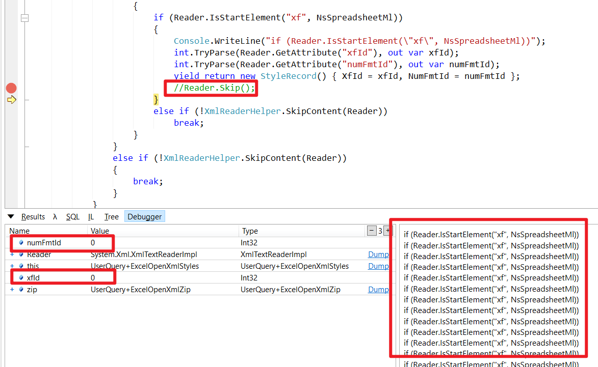 Xmlreader Learning · Issue 109 · Mini Software Miniexcel · Github