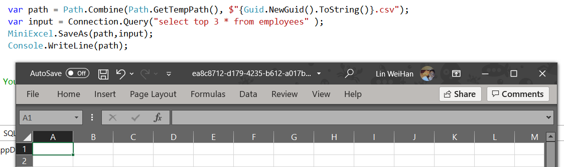 Csv saveAs not support dapperrow · Issue #156 · mini-software/MiniExcel · GitHub