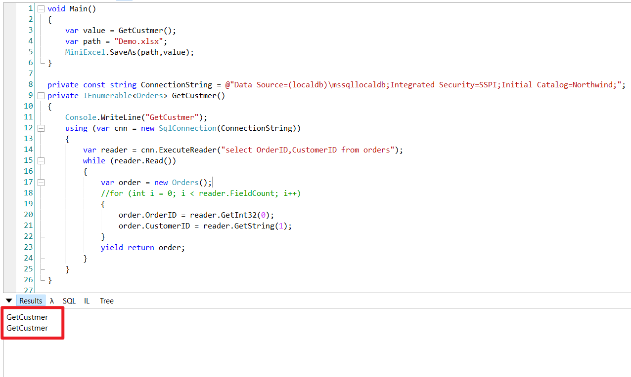Optimize Query performance · Issue #116 · mini-software/MiniExcel · GitHub