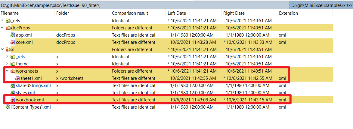 SaveAs default theme support filter mode · Issue #190 · mini-software/MiniExcel · GitHub