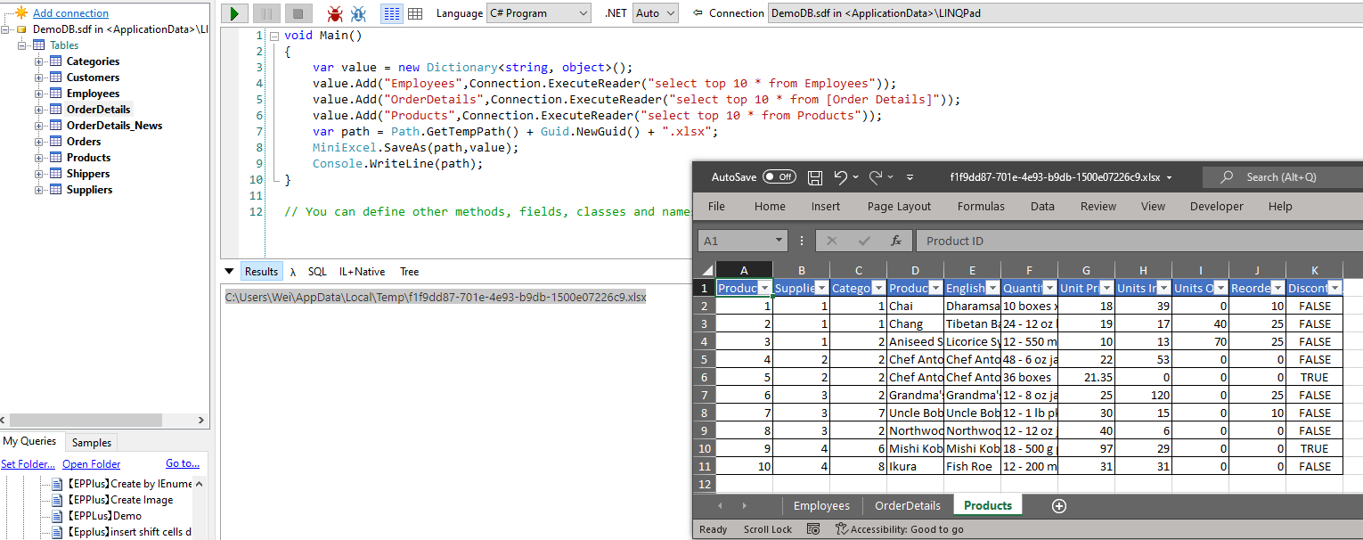Excel was unable to open the file · Issue #343 · mini-software/MiniExcel · GitHub