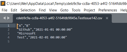 Problem with multi-line when using Query func · Issue #507 · mini-software/MiniExcel · GitHub