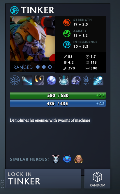 Tinker demolishing his enemies with swarms of machines 2023? · Issue #7932 · ValveSoftware/Dota2 ...