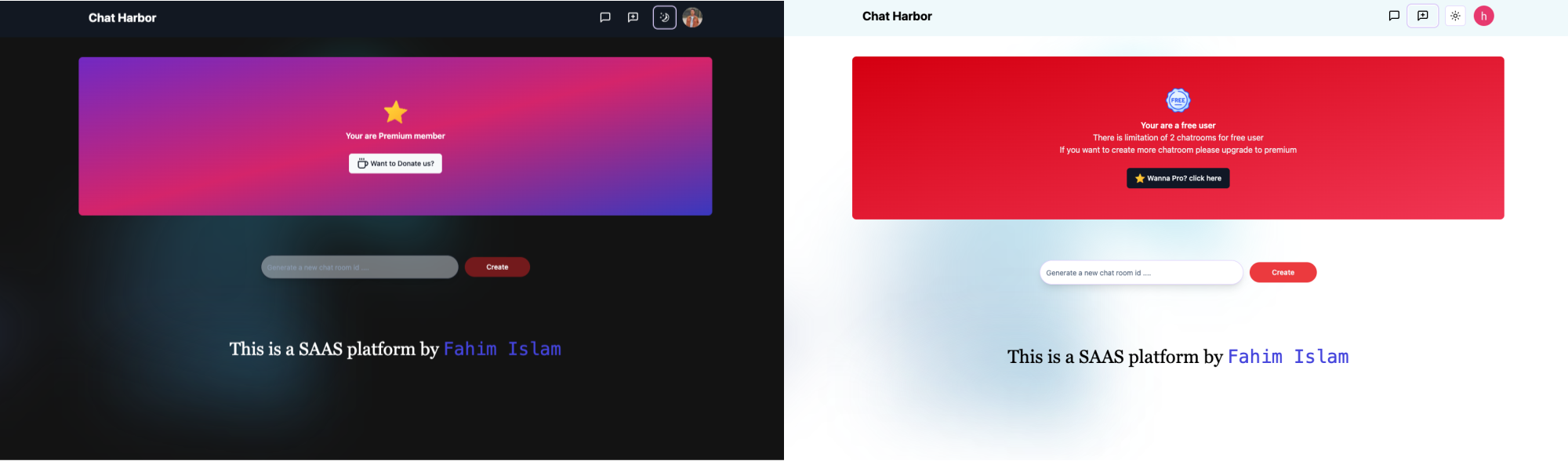 GitHub - cRED-f/ChatHarbor-A-real-time-chat-app: ChatHarbor is a Saas Platform built in using ...