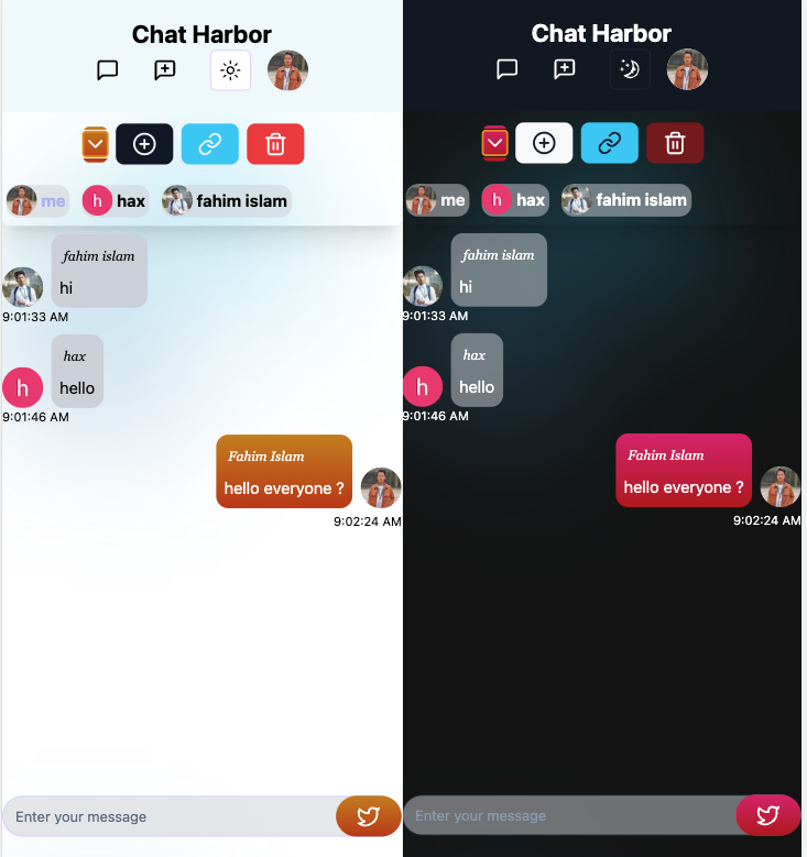 GitHub - cRED-f/ChatHarbor-A-real-time-chat-app: ChatHarbor is a Saas Platform built in using ...