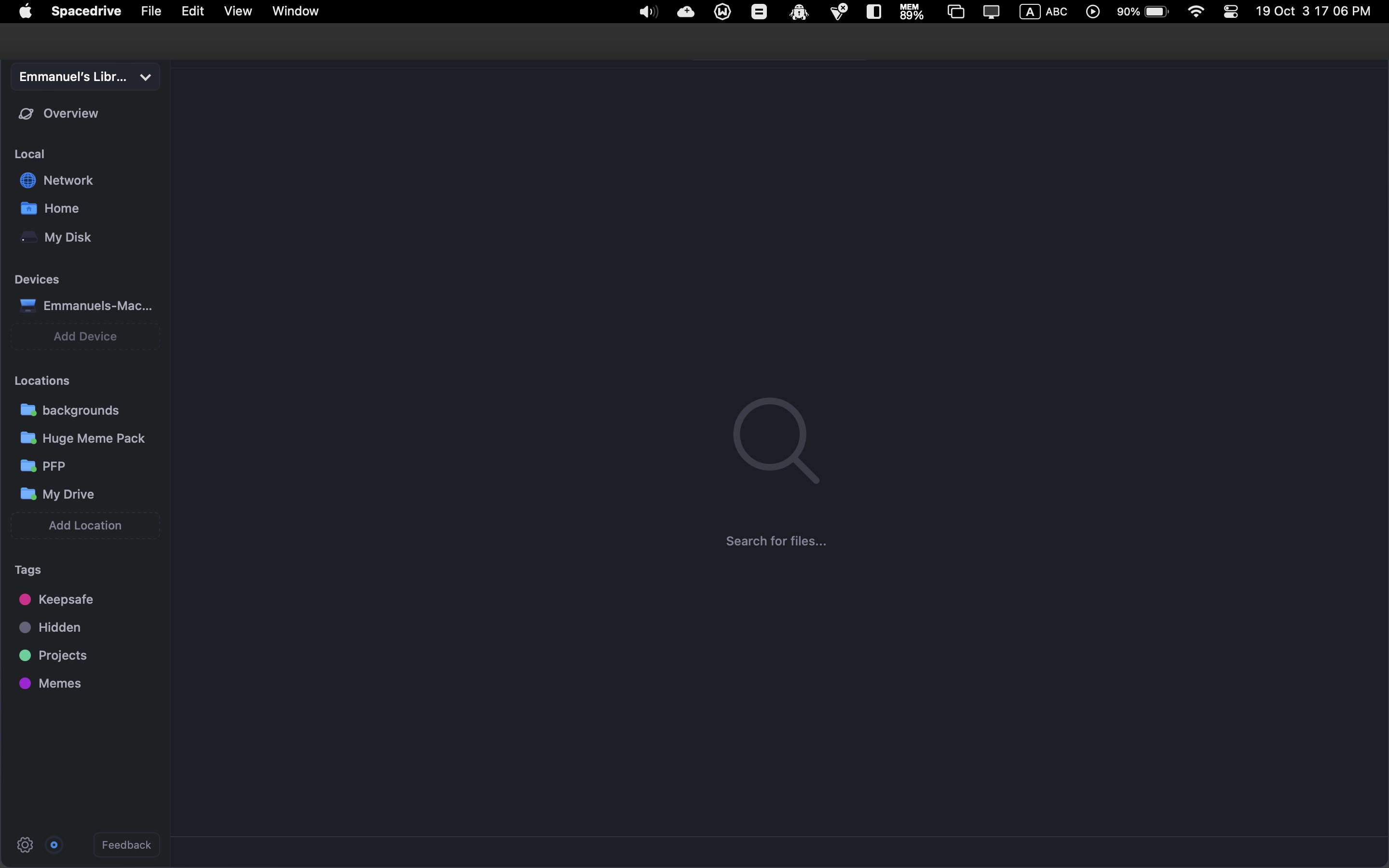 Top bar blocked in Macos · Issue #1626 · spacedriveapp/spacedrive · GitHub