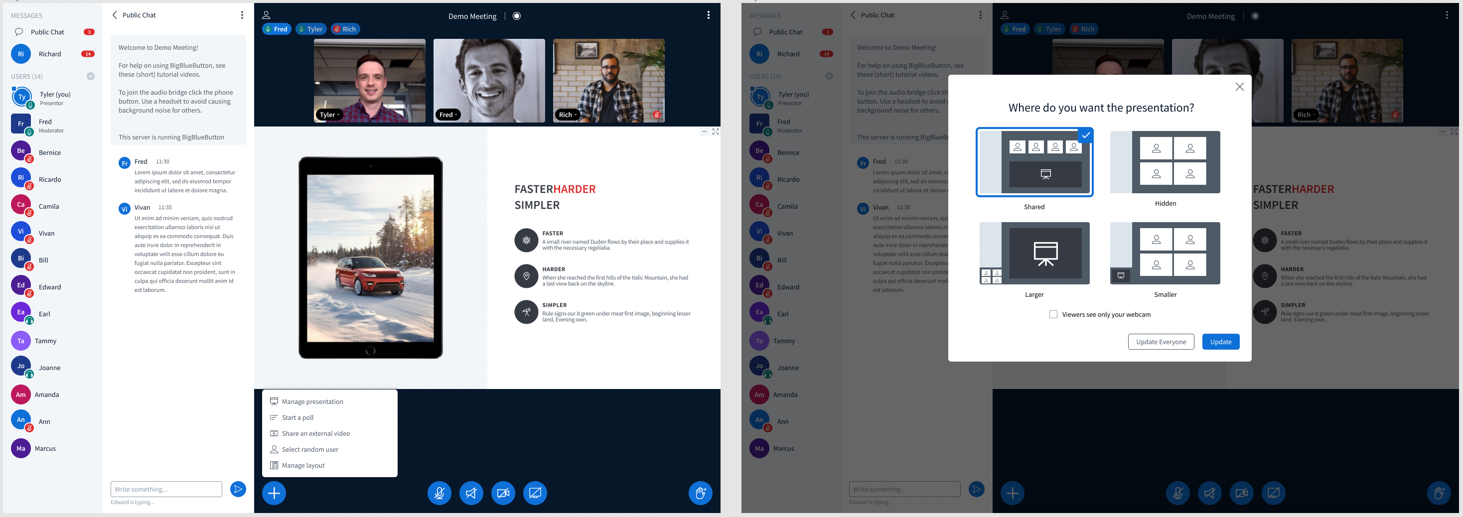 Layout Settings Enhancements · Issue #15863 · bigbluebutton/bigbluebutton · GitHub
