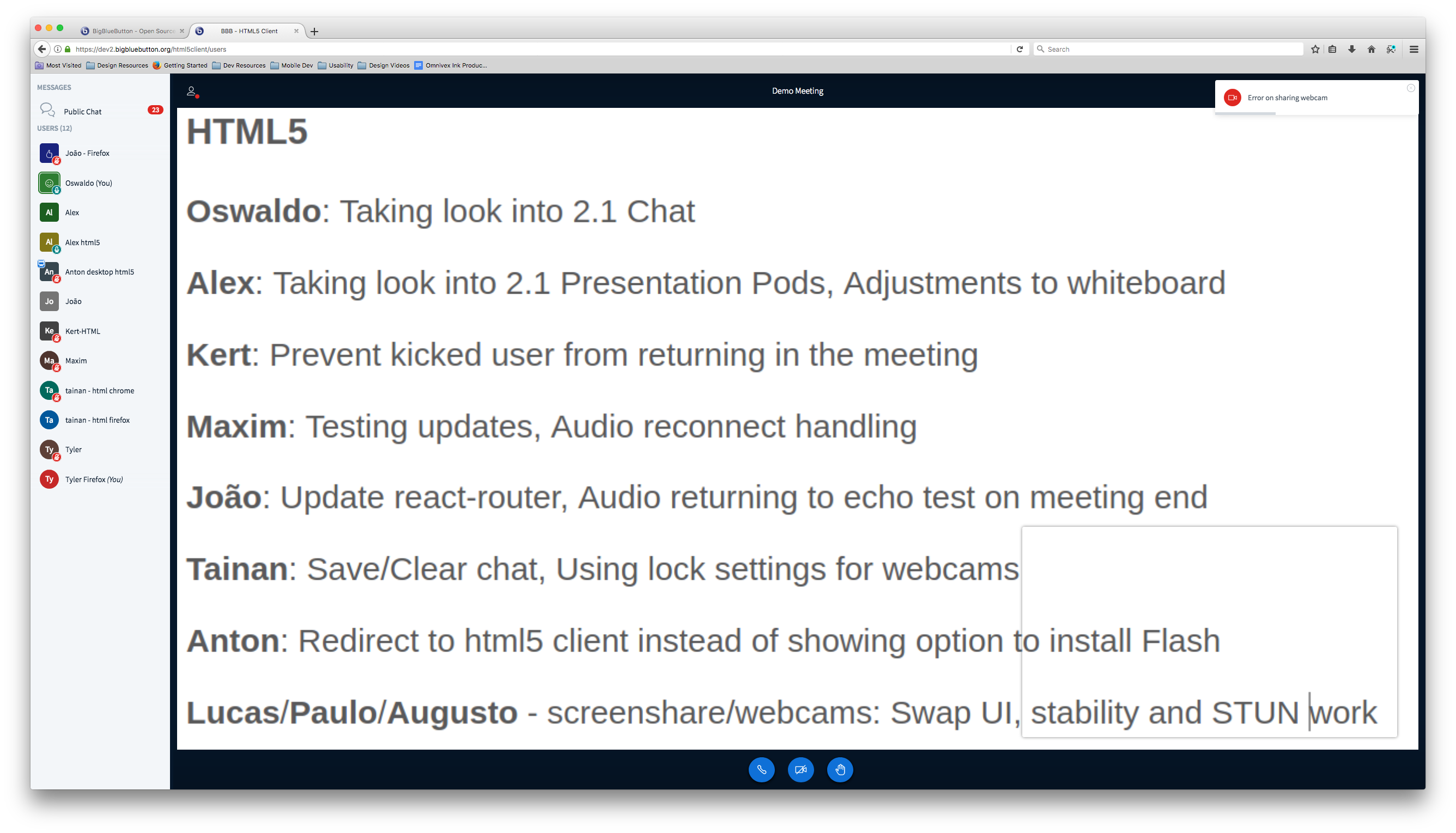 Clear error messages · Issue #5016 · bigbluebutton/bigbluebutton · GitHub