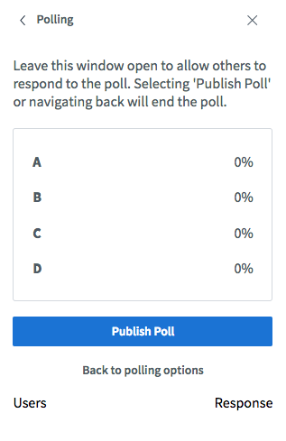 Update text found in the publish poll button · Issue #6334 ...