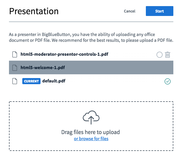 Update Presentation Item Hover State Experience · Issue 6402