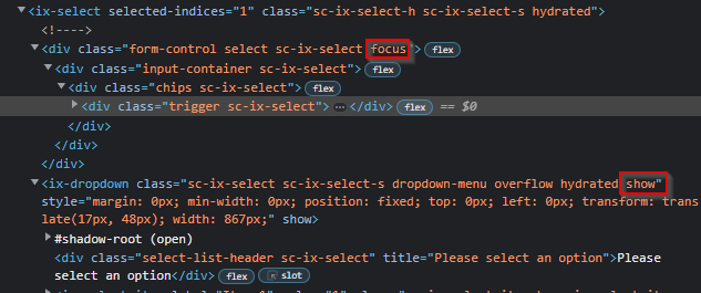 Dropdown Items not displayed · Issue #433 · siemens/ix · GitHub