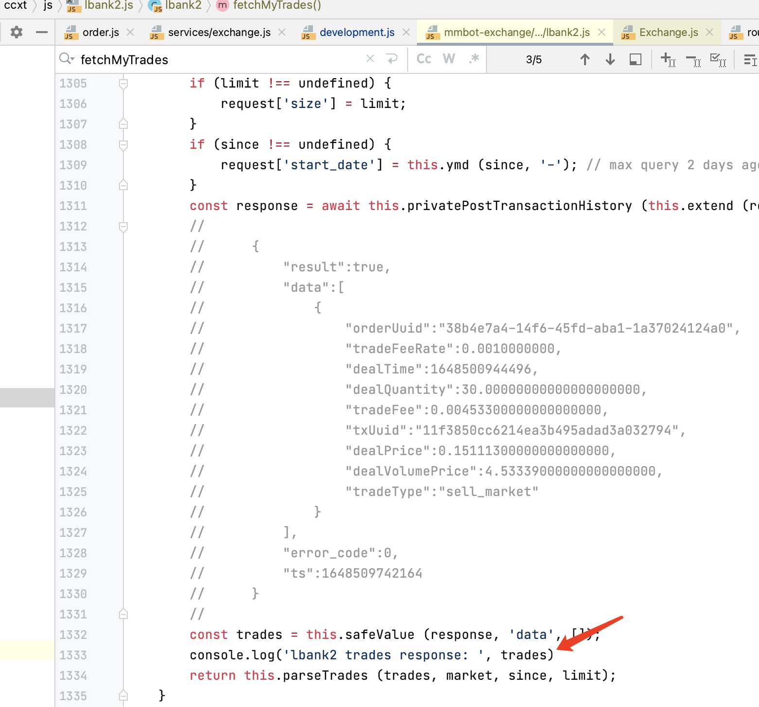 Lbank2 fetchMyTrades parseTrades return null · Issue #15583 · ccxt/ccxt · GitHub