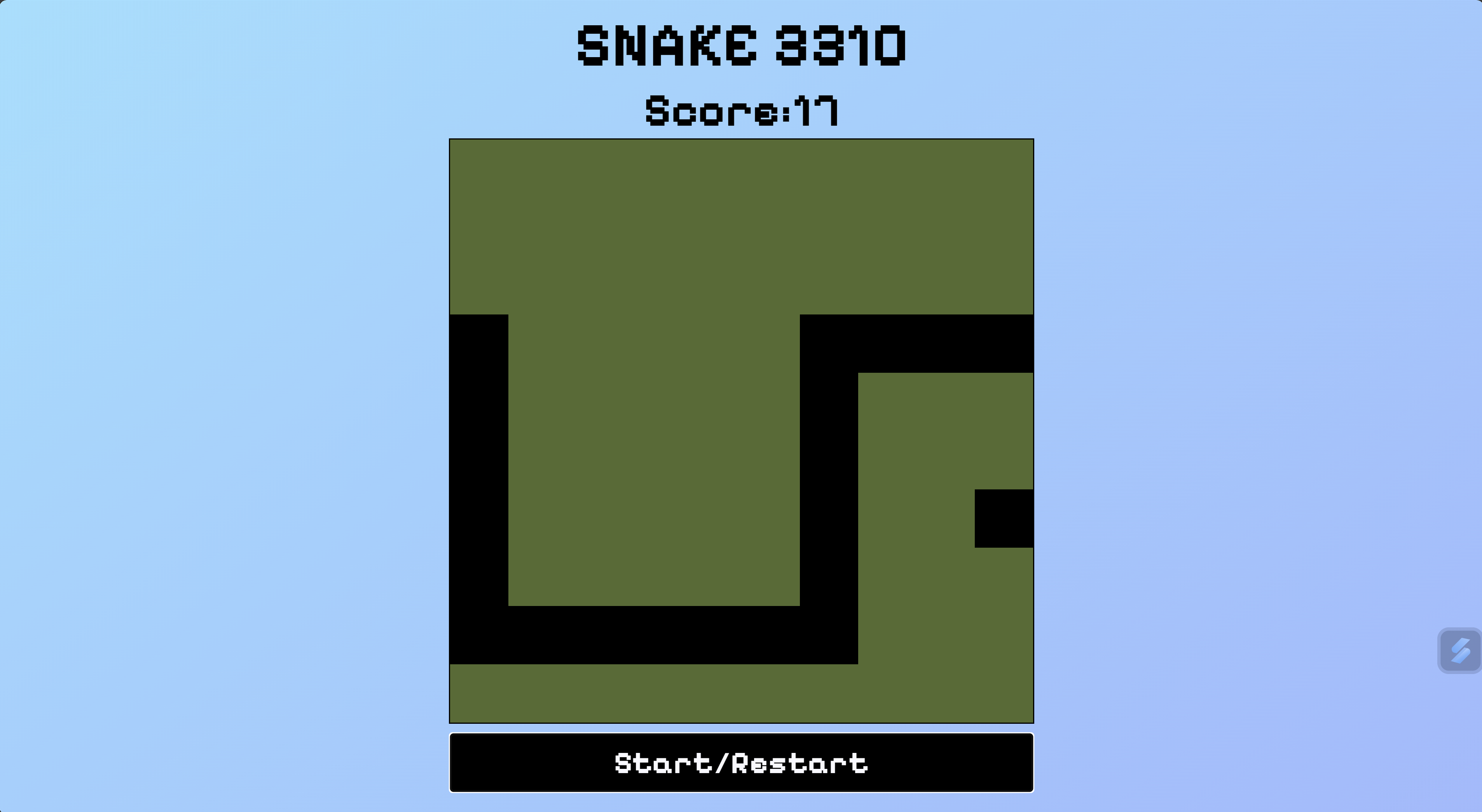 GitHub - ktriggsdev/Snake-3310: A remake of the classic snake game found on Nokia phones