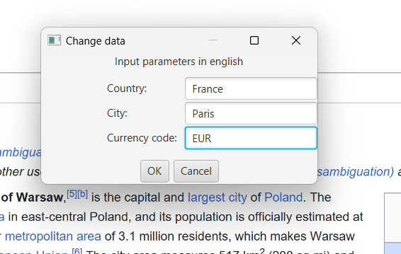 GitHub - compadr3/Wikipedia-weather-and-currency-rate-GUI: University ...
