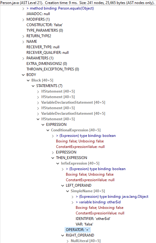 [bug] Annotations Generate Incorrect Operators In Eclipse · Issue 3536 · Projectlombok Lombok