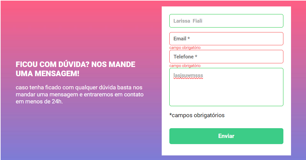 GitHub - larissafiali/formulario-com-validacao