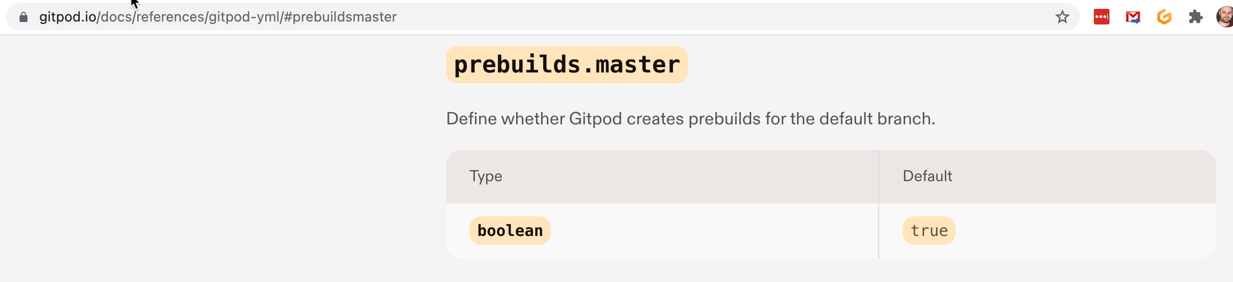 Deprecate Prebuildsmaster In Gitpodyml · Issue 4538 · Gitpod Iogitpod · Github
