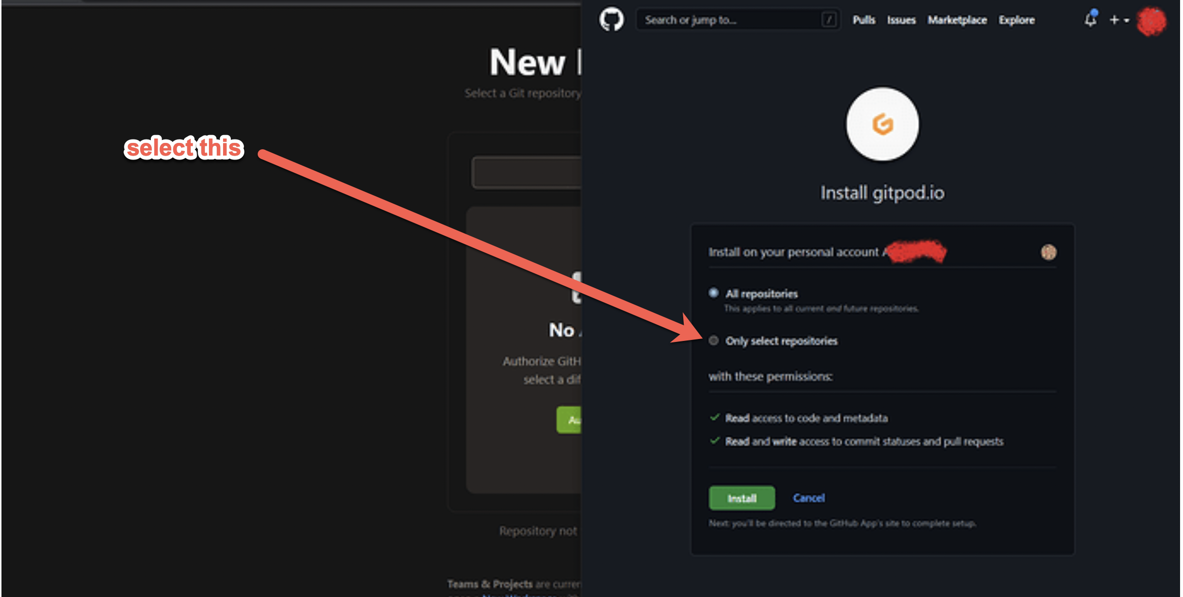 Github application requires authorization to ALL repos · Issue #7049 ... Github application requires authorization to ALL repos · Issue #7049 ...