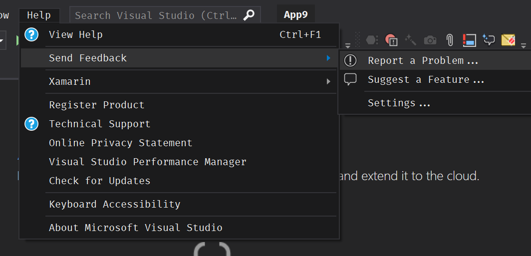 Creating a library makes Visual Studio hang forever · Issue #1422 ...
