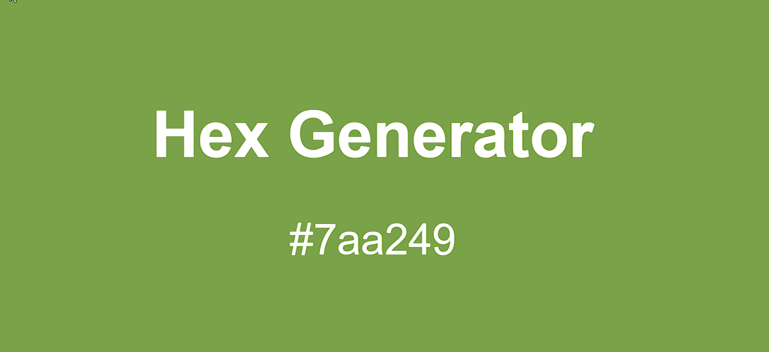 GitHub - Sydowz/Hex-color-generator: Gerador de cores Hex