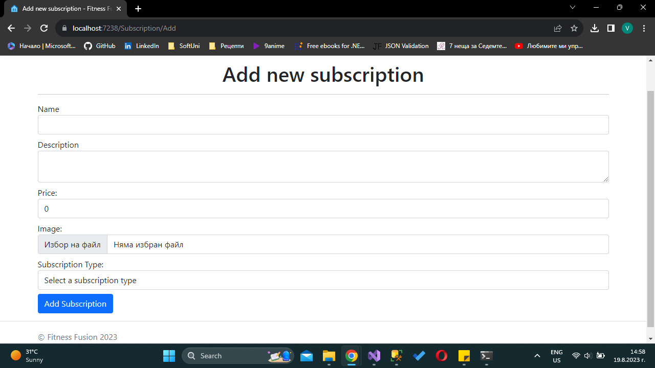 GitHub - V-Mitev/FitnessFusion: ASP.NET Advanced - юни 2023 @SoftUni