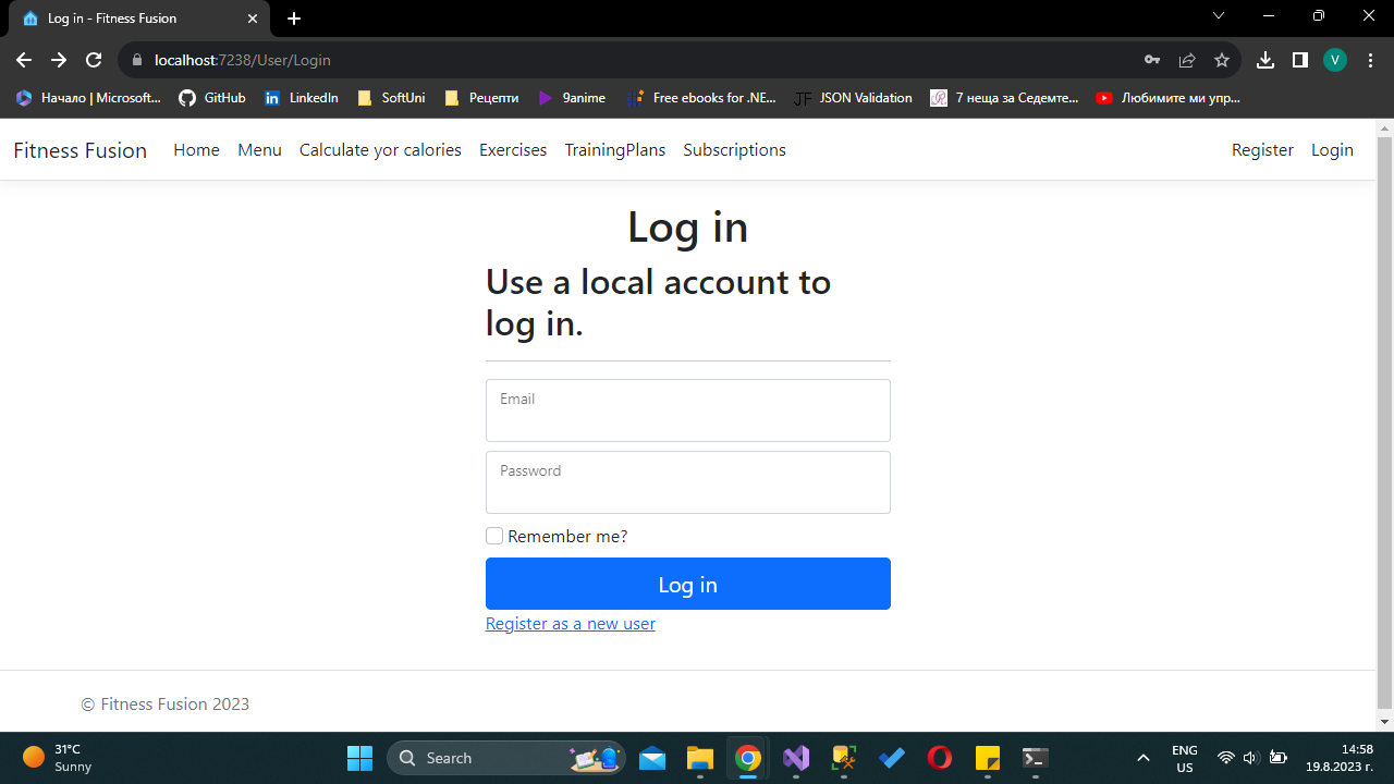 GitHub - V-Mitev/FitnessFusion: ASP.NET Advanced - юни 2023 @SoftUni