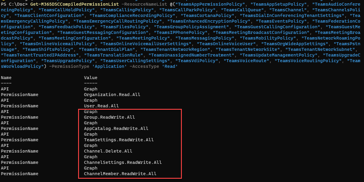 Service Principal Api Permissions · Issue 3522 · Microsoft Microsoft365dsc · Github