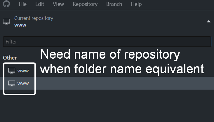 Add the ability to specify your repository name · Issue #6019 · desktop ...