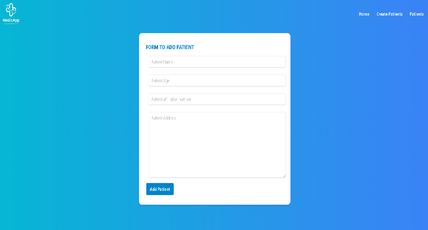 GitHub - GabyLow/medic-react-app