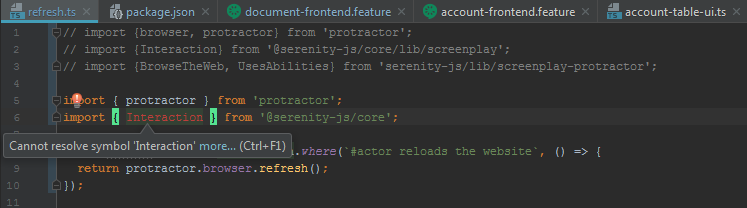 Can I Get An Equivalant To Browserrefresh · Issue 236 · Serenity Jsserenity Js · Github
