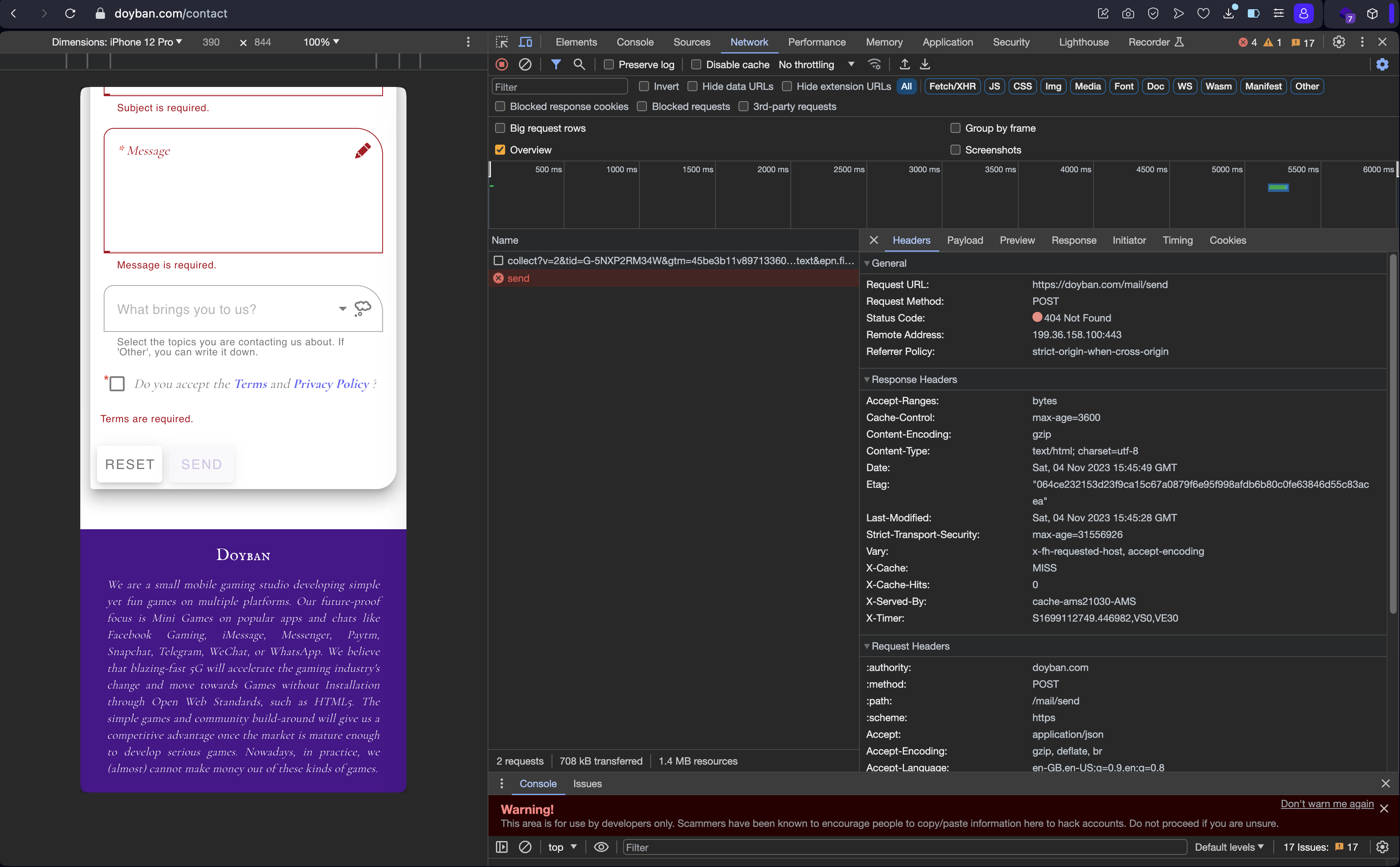 500 on localhost and production for SMTP non-GMAIL · Issue #210 · dword ...