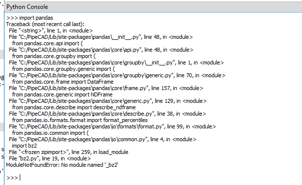 Development - Error of checking PIP version · Issue #42 · eryar/PipeCAD · GitHub